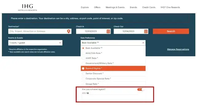 IHG Travel Agent Rates: How Travel Advisors Save 50% with IHG!